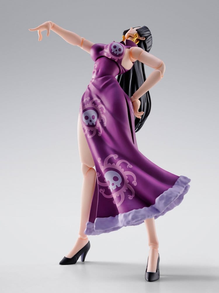 ONE PIECE FIGURA S.H.FIGUARTS BOA HANCOCK -MARINEFORD- 16 CM. Muñecos y ...